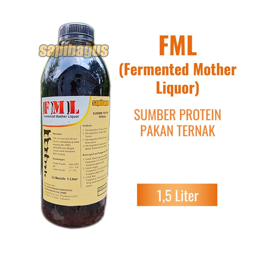 Jual FML Fermented Mother Liquor - Sumber Protein 20% - Sapibagus ...