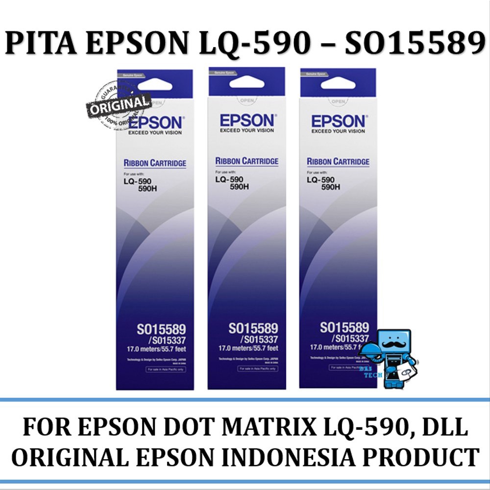 Jual Pita Epson LQ-310 ( Rumah+pita) / Ribbon Cartridge LQ310 | Shopee ...