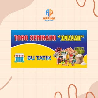 Jual Spanduk MMT / Banner Sembako 2x1 Meter | Shopee Indonesia