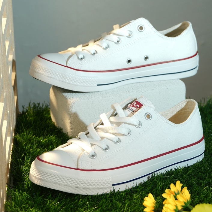 Jual Ventela 70s Ethnic Low White Original Vantela Sepatu Sneakers ...