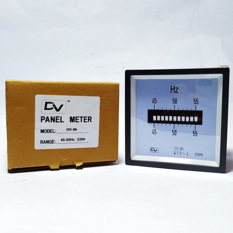 Jual Hz meter Analog 96x96 hz getar merk dv | Shopee Indonesia