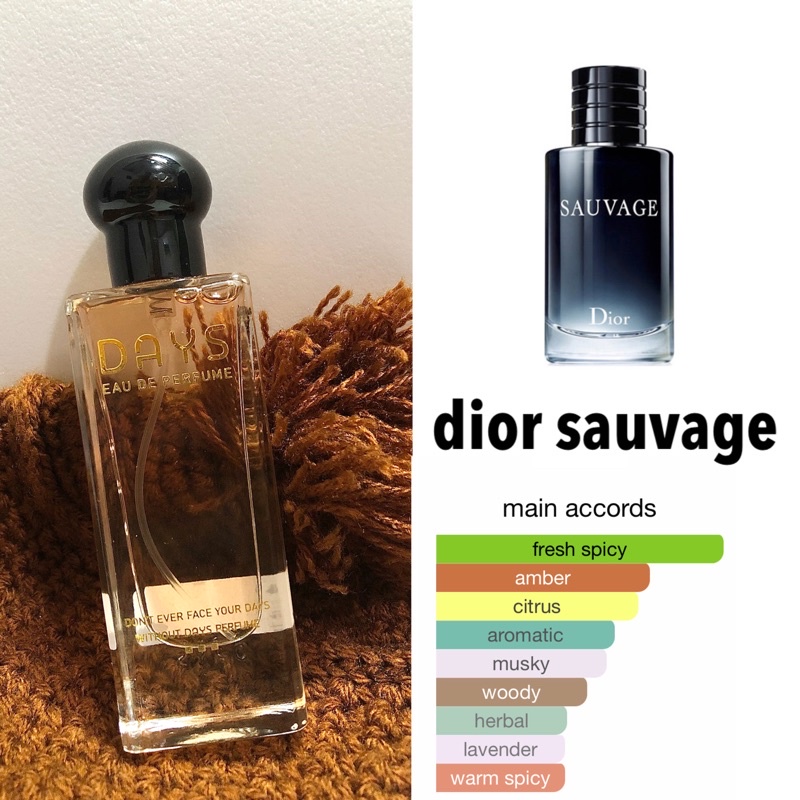 Jual days perfume dior sauvage | Shopee Indonesia