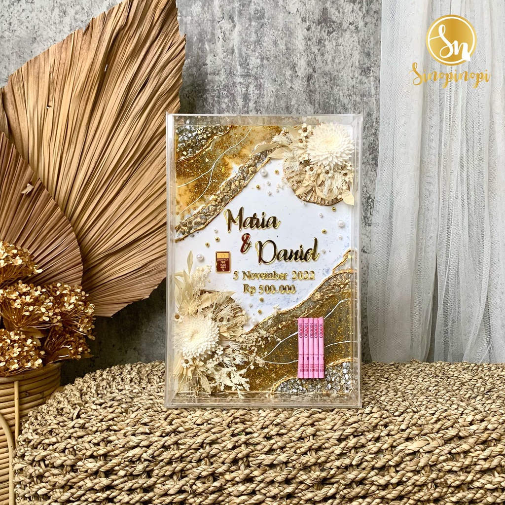 Jual MAHAR RESIN SPARKLE FULL AKRILIK FRAME | BINGKAI MAHAR PERNIKAHAN ...
