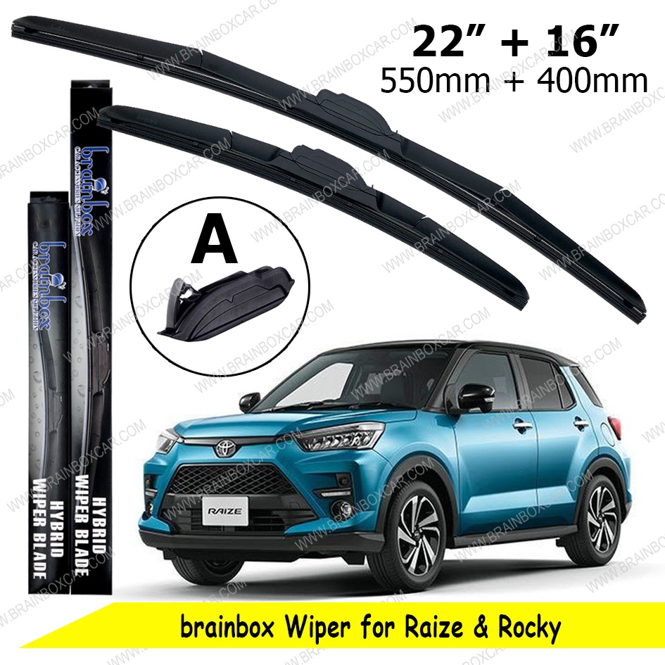 Jual Hybrid Wiper Mobil Daihatsu Rocky Karet Pembersih Wiper Blade ...