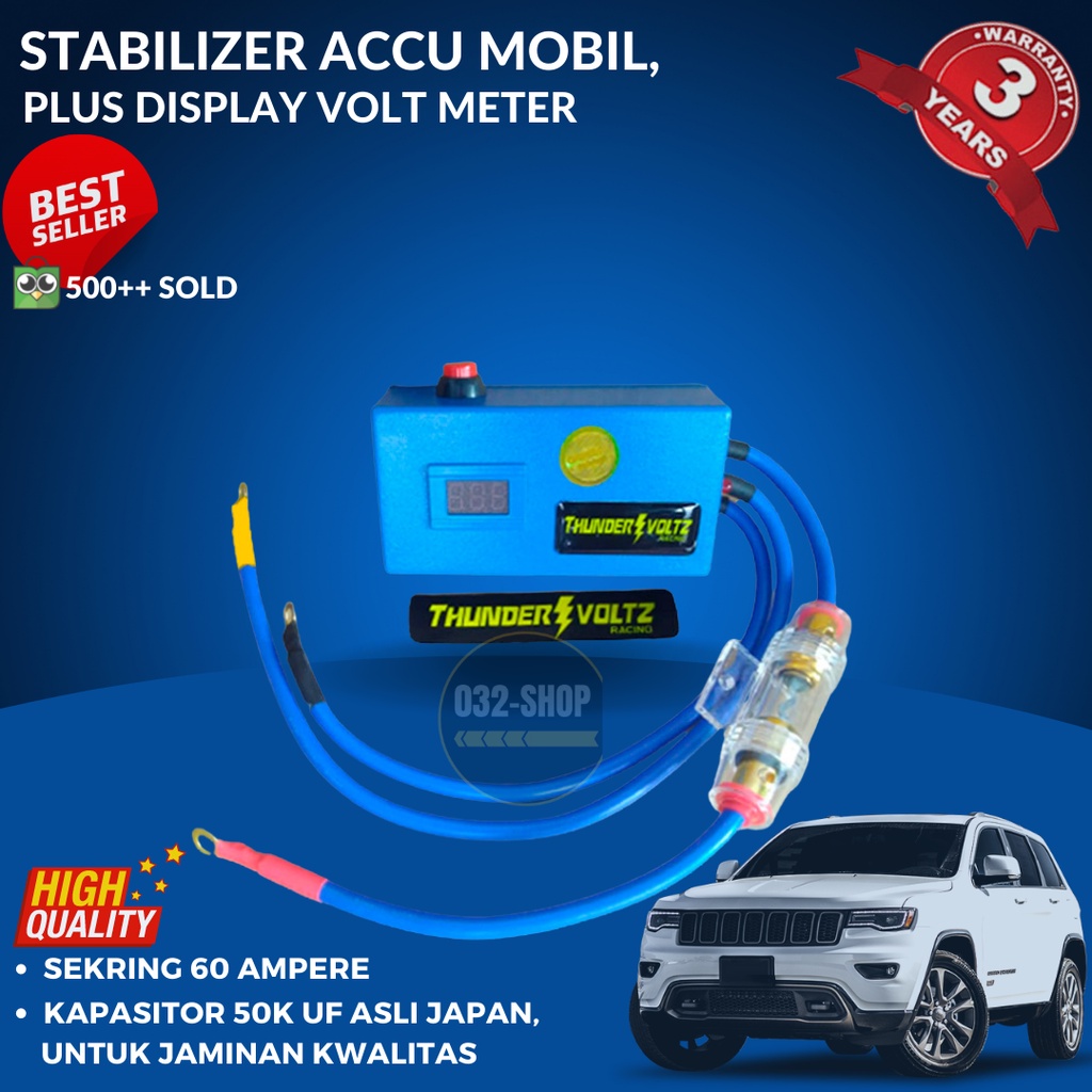 Jual Stabilizer Aki Mobil, Volt Stabilizer, Speed Maker, Garansi 3 ...