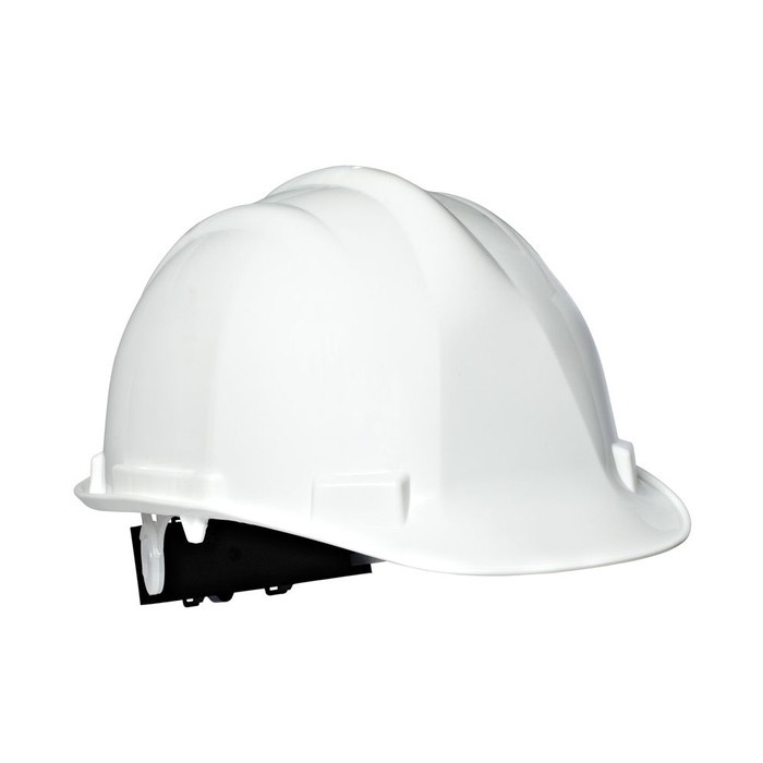Jual Safety Helmet Safety Helmet White Full Set / Helm Proyek Putih ...