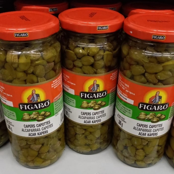 Jual CAPERS FIGARO / FIGARO CAPERS IN VINEGAR 450 gr | Shopee Indonesia