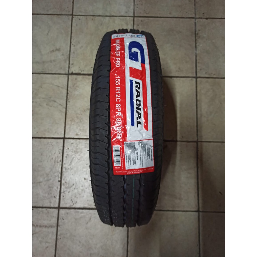 Jual GT Radial Maxmiller Ukuran 155/80 R12 Ban Mobil Hijet Ceria Carry ...