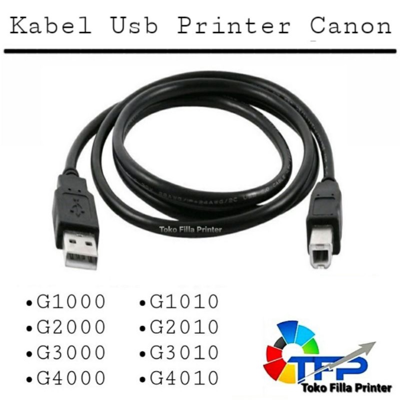 Jual Kabel Usb Printer Canon G1000 G1010 G2000 G2010 G3000 G3010 G4000 ...