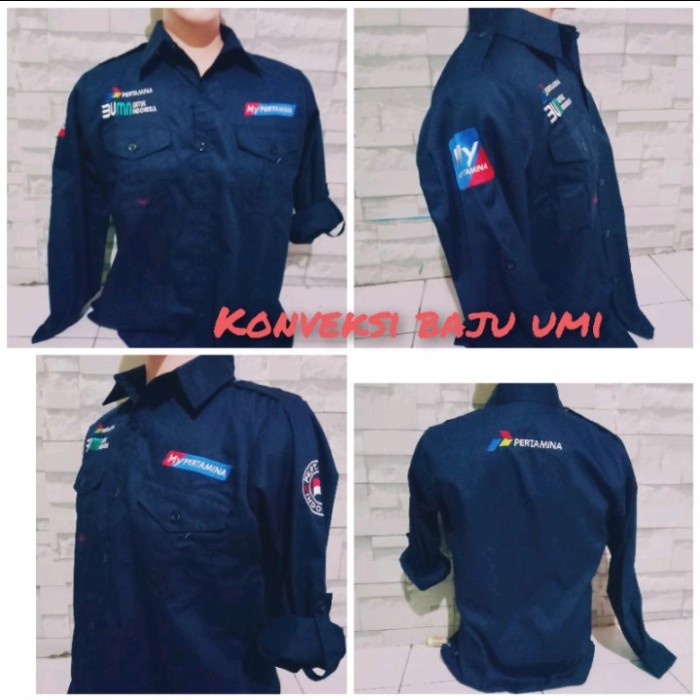 Jual Seragam Driver Seragam Pertamina Kemeja Seragam Bumn | Shopee ...