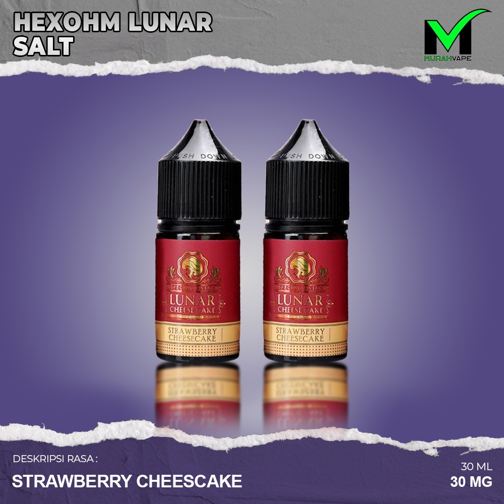 Jual Liquid Saltnic Hexhom Lunar By Emkay 30ml Bercukai | Shopee Indonesia