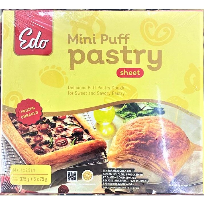 Jual Edo Puff Mini Pastry 375gr | Shopee Indonesia