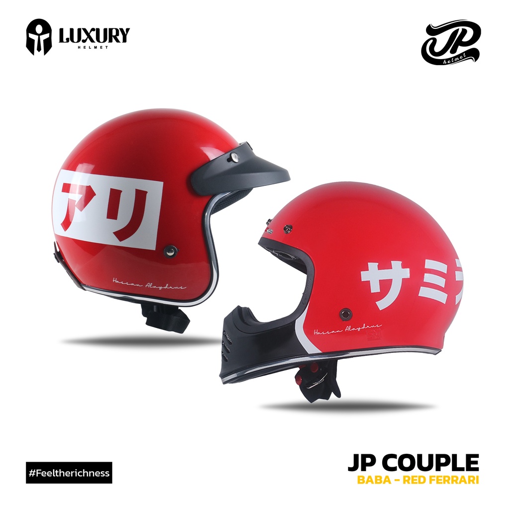 Jual Helm JPX Couple - Baba - JP Signature & JP New Bigie - Helm Keren ...