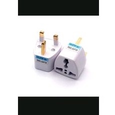 Jual steker listrik colokan kaki 3 steker adapter Singapore | Shopee ...