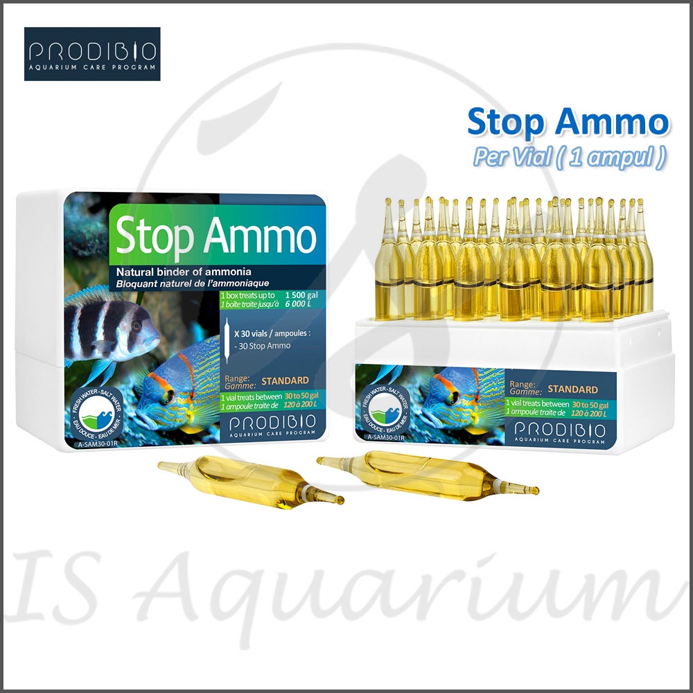 Jual Prodibio Stop Ammo (1 vial) StopAmmo Penghilang Ammonia Ammoniak ...