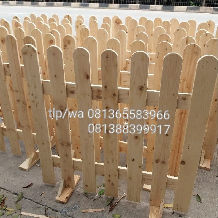 Jual Pembatas Buku Pagar/Pager/Pagar Kayu/Pagar Pembatas/Pembatas/Pager ...