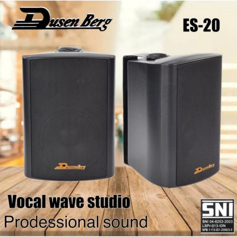 Jual speker dusenberg 4 inchi ES 20,di pakai karoke,masjid vcafe,2 unit ...