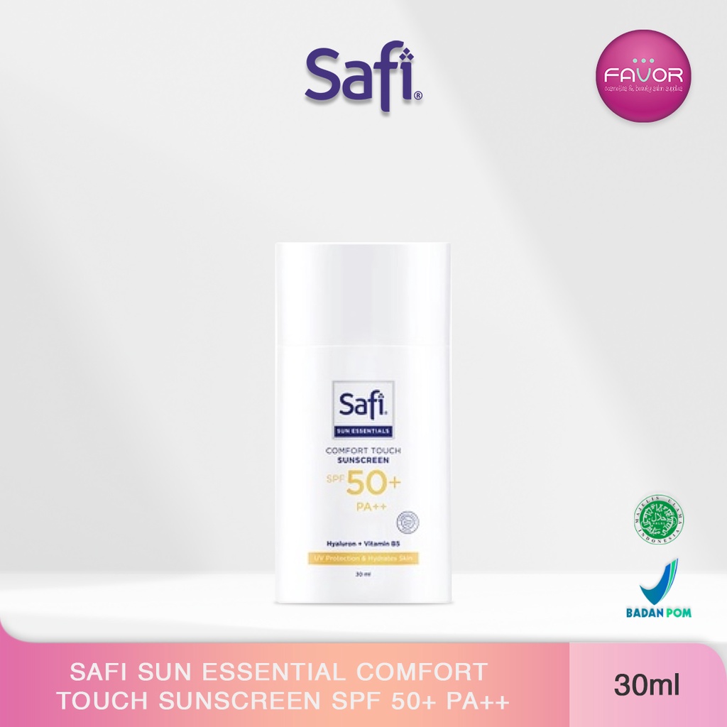 Jual Safi Sun Essential Comfort Touch SunScreen SPF50+ PA++ 30ml ...