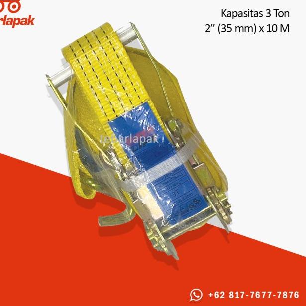 Jual Ratchet Strap 3 Ton size 2 Inch x 10 M Super Lift | Shopee Indonesia