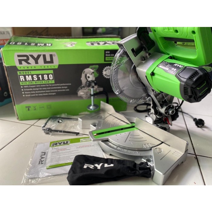 Jual MESIN POTONG BESI ALMUNIUM ALUMINIUM RYU 7 INCMITER SAW RYU RMS ...