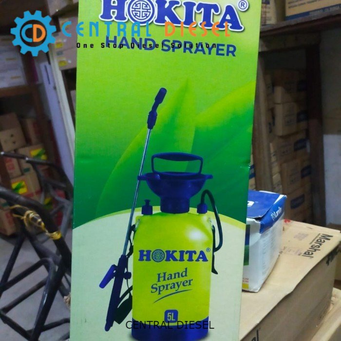 Jual Hand sprayer/ Pompa hama tangki manual Hokita 5 liter | Shopee ...