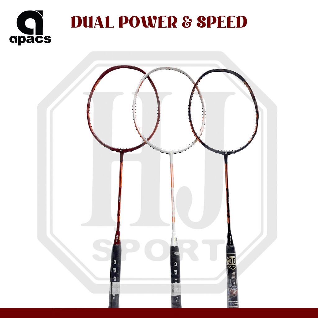 Jual Raket Original Apacs Dual Power & Speed Bonus Senar dan Tas ...
