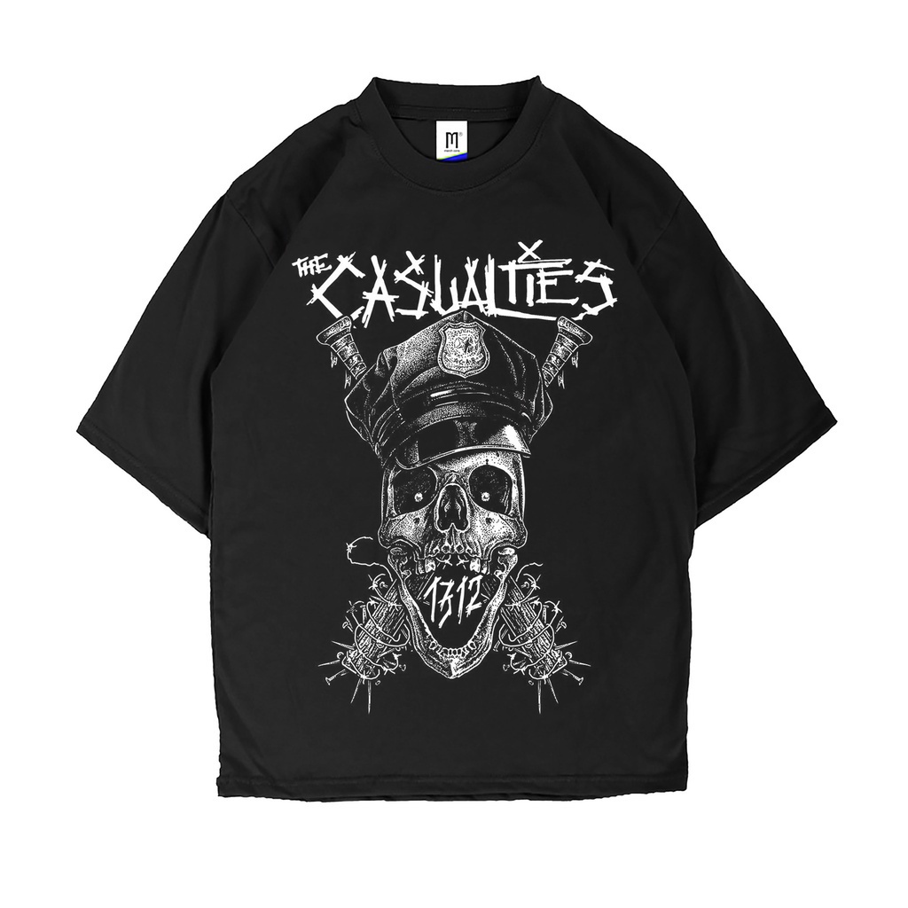 Jual Kaos THE CASUALTIES - 1312 Tshirt metal baju PUNK Premium pria ...