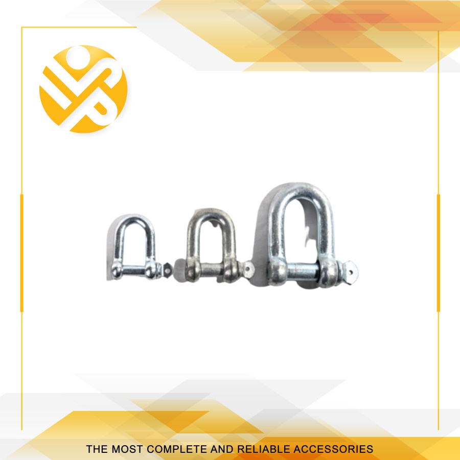 Jual Klem Zegel 1" / Shackle Clamp 1 Inch / Sambungan Rantai Besi ...