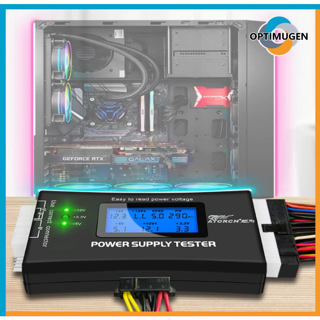 Jual Power Supply Tester Digital LCD Untuk Cek Power Supply Agar ...