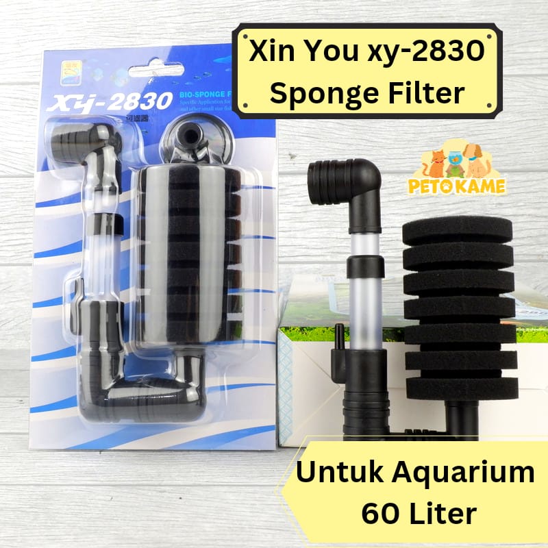 Jual Sponge Filter Xinyou XY 2830 | Biofoam Untuk Aquarium 60 liter | Shopee Indonesia
