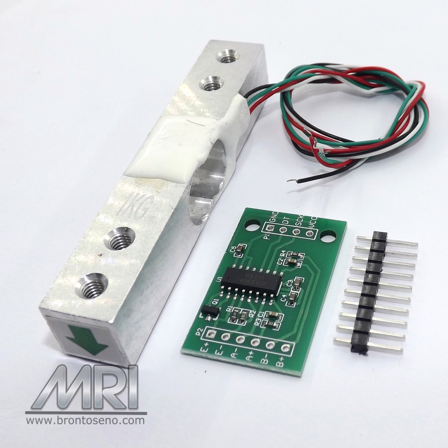 Jual Load Cell 1kg Sensor berat tekanan timbangan hx 711 loadcell Arduino | Shopee Indonesia
