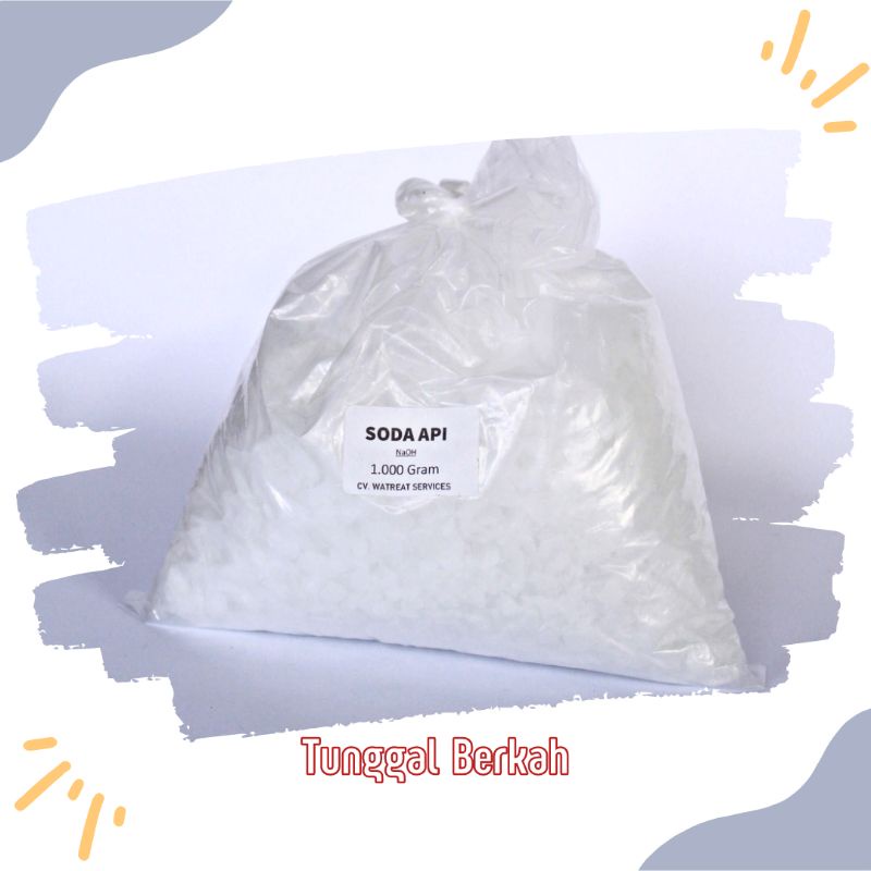 Jual Soda Api / Sodium Hidroksida / NAoH / Caustic Soda | Shopee Indonesia