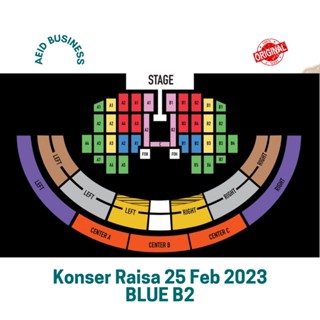 Jual KONSER RAISA BLUE | RAISA LIVE IN CONCERT STADION UTAMA GBK | 25 ...