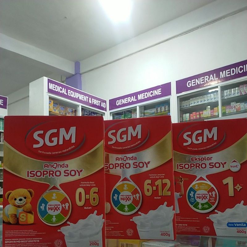 Jual SGM ANANDA ISOPRO SOY 0-6 , 6-12 , 1+ | Shopee Indonesia