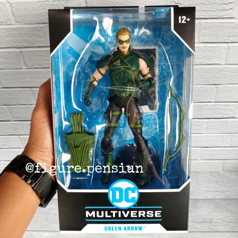 Jual DC MULTIVERSE MCFARLANE GREEN ARROW INJUSTICE ACTION FIGURE | Shopee Indonesia
