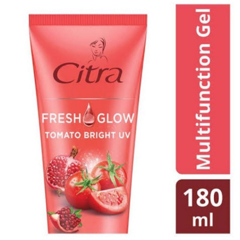 Jual Citra Fresh Glow Multifunction Gel Tomato Bright UV 180ml | Shopee ...