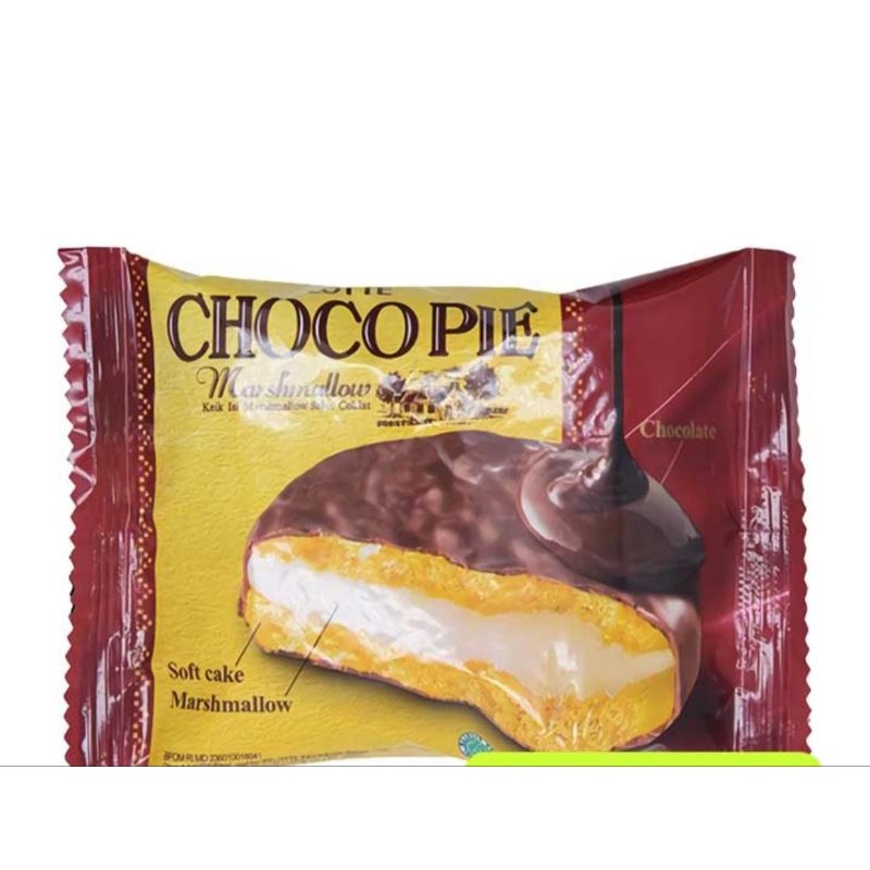 Jual lotte choco pie marshmallow 26 g box 12 pc | Shopee Indonesia