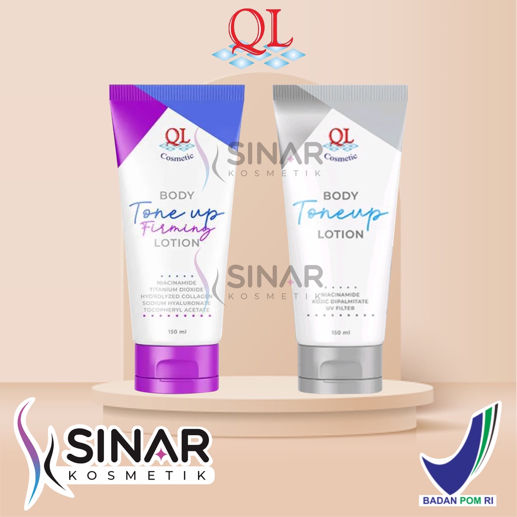 Jual QL Tone Up Lotion / Tone Up Firming Lotion 150ml | Handbody 2x ...