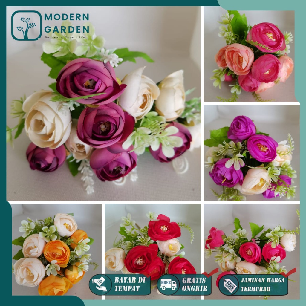 Jual Bunga Mawar Kuncup Dekorasi BT9105 Bahan Plastik Untuk Hias Acara ...