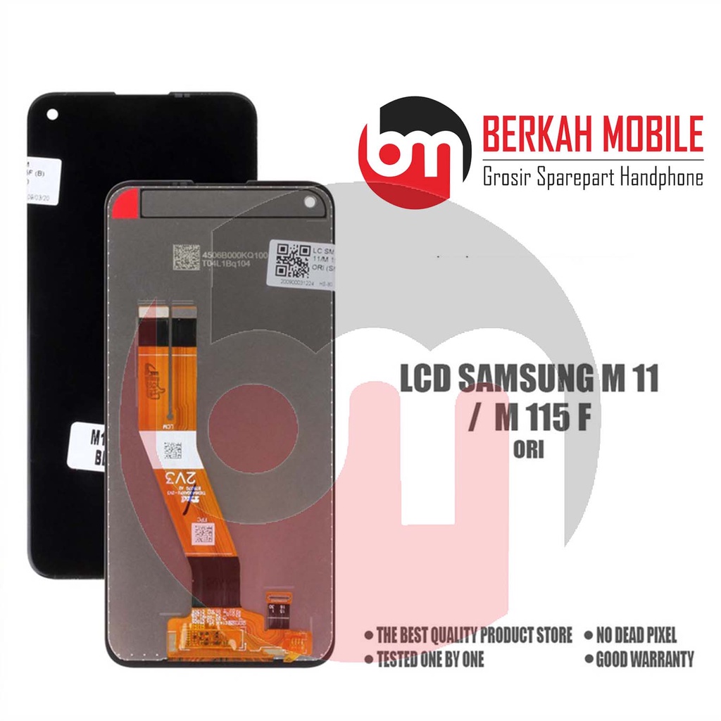 Jual LCD SAMSUNG M11/M115F/A11 ORIGINAL FULLSET TOUSCREEN Garansi ...