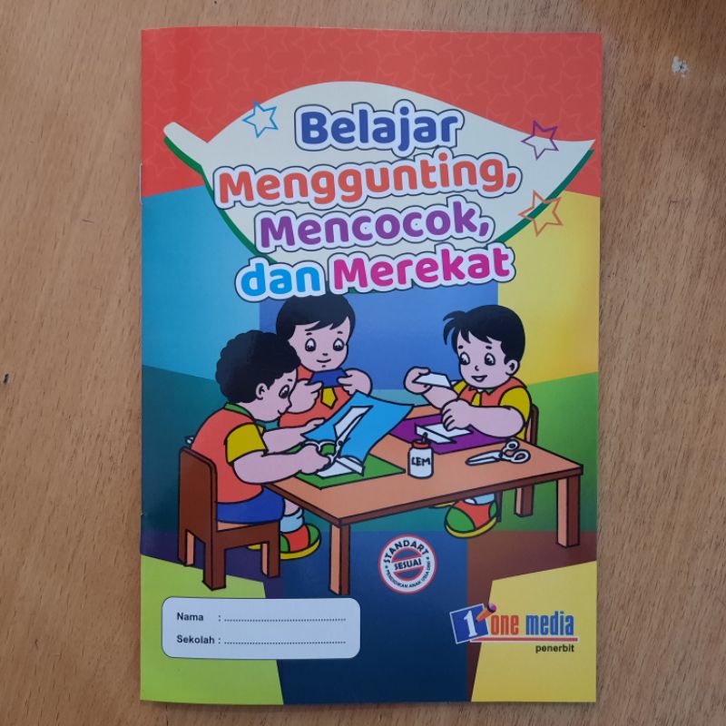 Jual Belajar Menggunting, Mencocok, Menempel - One Media | Shopee Indonesia