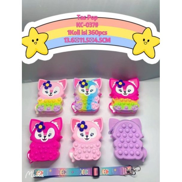 Jual TAS POP IT JELLY TAS POP IT LUCU SELEMPANG BAG UKURAN KECIL DAN ...