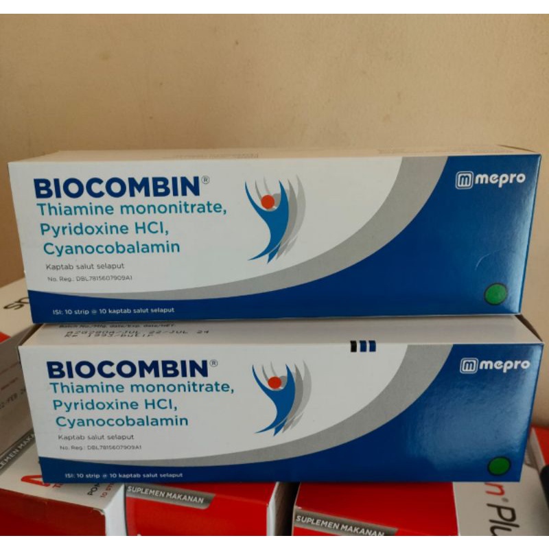 Jual Biocombin tablet vitamin B | Shopee Indonesia