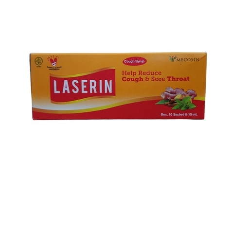 Jual Laserin isi 10 sachet @ 15 ml membantu meredakan batuk & melegakan ...