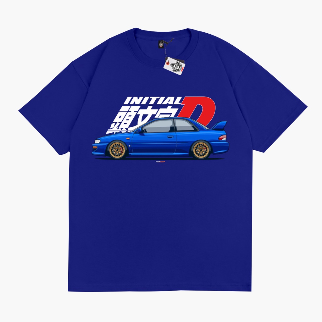Jual KARIMAKE ID KaosT Shirt Anime INITIAL D SUBARU IMPREZA WRX STI ...