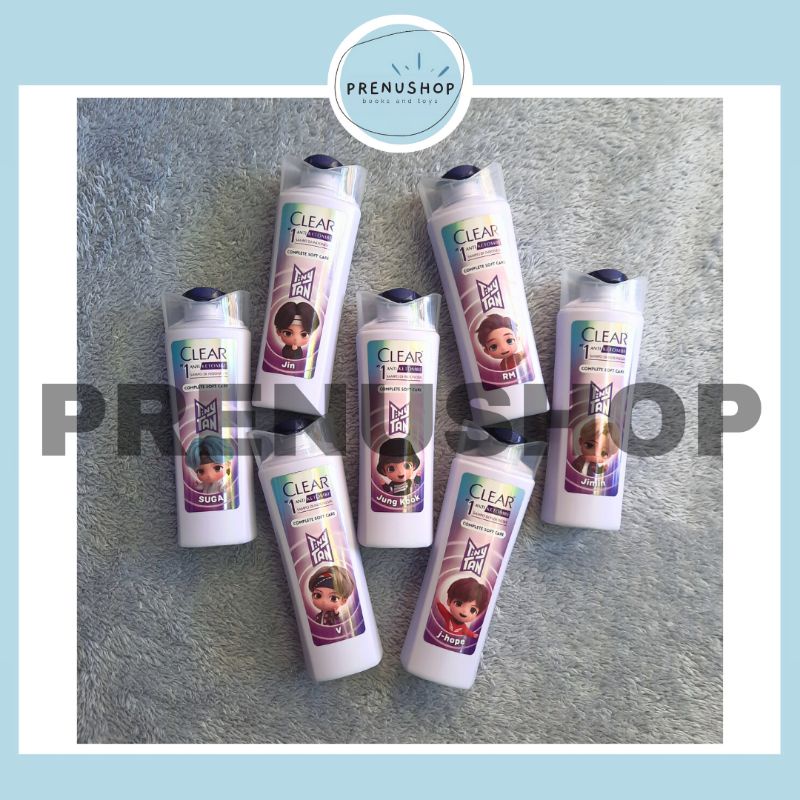 Jual CLEAR Shampoo Anti Ketombe Complete Soft Care TinyTAN 160 ml | Shopee Indonesia