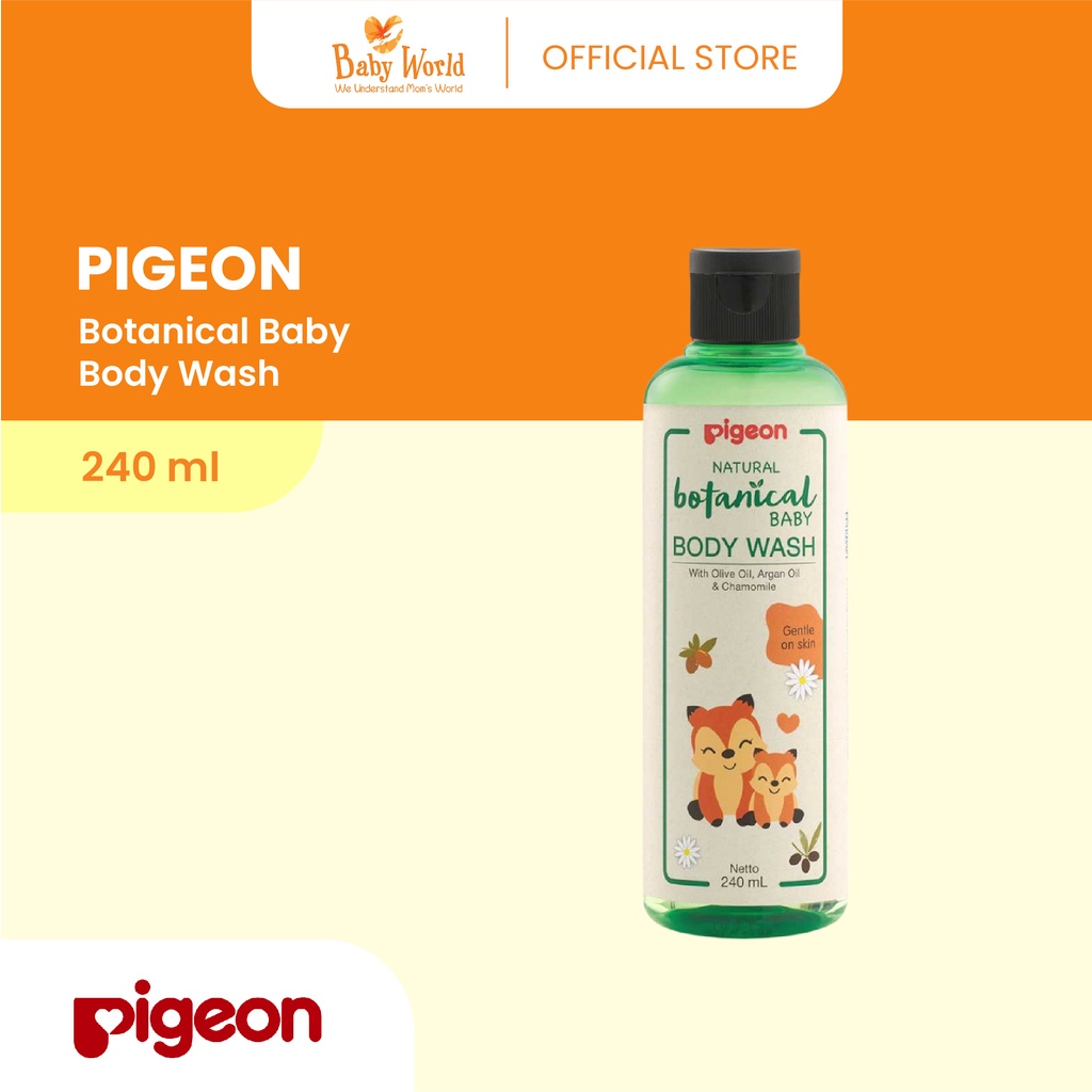 Jual PIGEON Botanical Baby Body Wash 240Ml | Shopee Indonesia