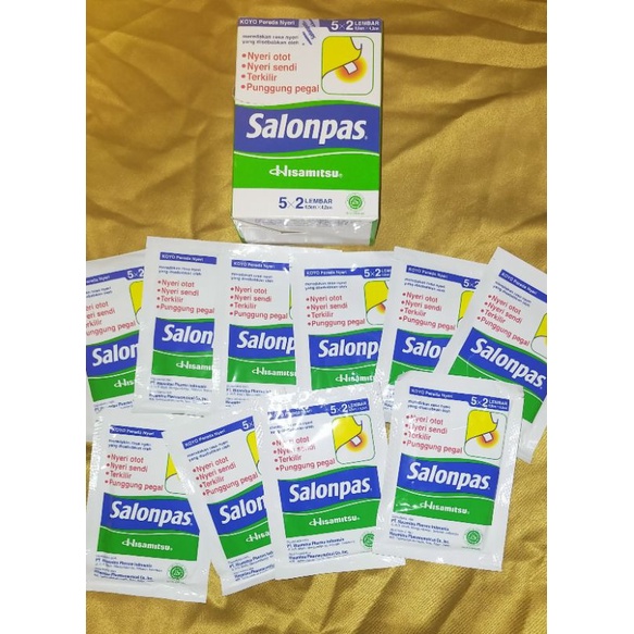Jual SALONPAS 5x2lembar | Shopee Indonesia