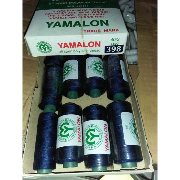 Jual Benang jahit yamalon Biru dongker | Shopee Indonesia