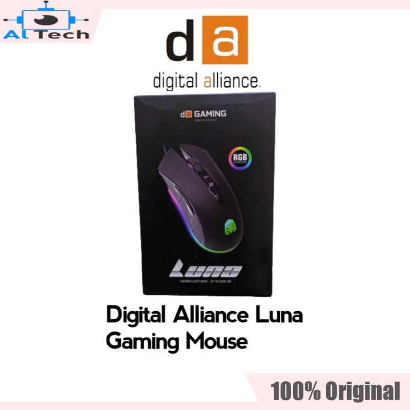 Jual Digital Alliance Luna Gaming Mouse | Shopee Indonesia